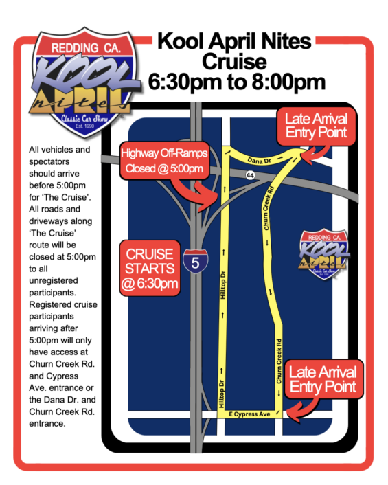 KOOL APRIL NITES: CLASSIC CARS IN REDDING, CA | VISIT REDDING